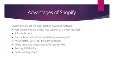 Shopify An E Commerce Ppt Pptx
