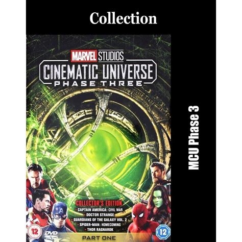 Jual Dvd Mcu Phase 3 Collection 2016 2019 Shopee Indonesia