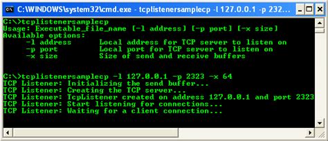 The C TcpListener And C TcpListener NET Project And Program Examples With Codes Detail