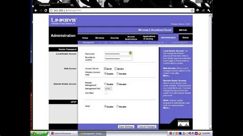 How To Set A Password For A Linksys Wireless Network Router YouTube