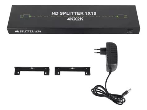 Divisor De Interface Multimídia Hd De 10 Vias 1 Entrada E S Parcelamento Sem Juros