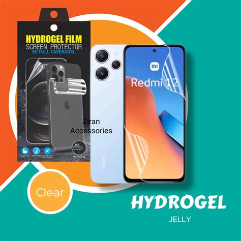 Jual Anti Gores Jelly Hydrogel Xiaomi Redmi G Full Screen Shopee Indonesia
