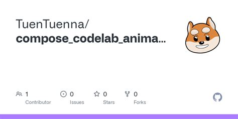 github tuentuenna compose codelab animation tutorial