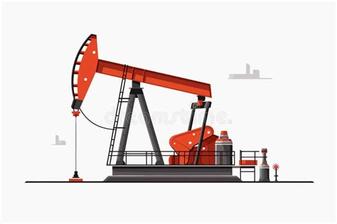 Oil Refinery Vector Flat Minimalistic Isolated Vector Style
