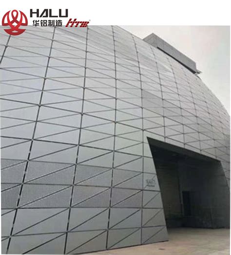 Exterior Decorative Aluminum Solid Panels For Building Curtain Wall Or