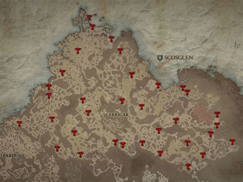 Diablo 4 A Complete Guide To Scosglen Scosglen Map
