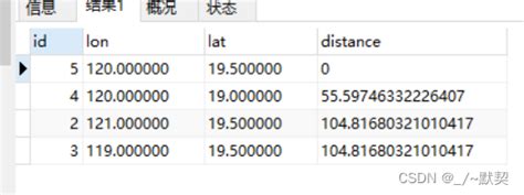 已知经纬度求离最近的一条数据 sqlite 经纬度距离最近 csdn博客