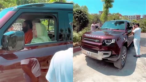 Baba Ramdevs Garage Welcomes The Land Rover Defender 130 Worth Rs 1