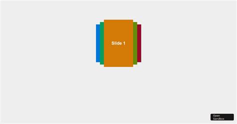 Swiper SlidesPerView Creative Codesandbox