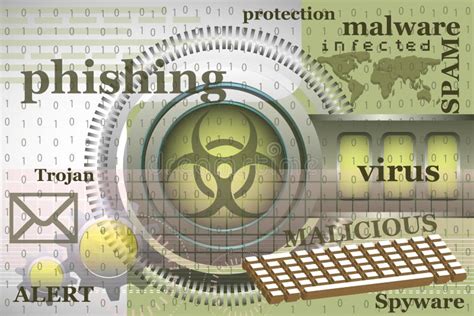 Internet Virus Stock Vector Illustration Of Detected 35544976