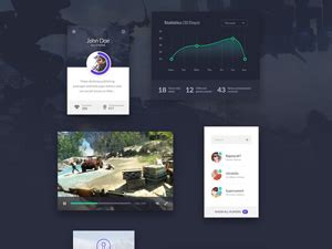 Creama UI Starter Kit Free PSD Template PSD Repo
