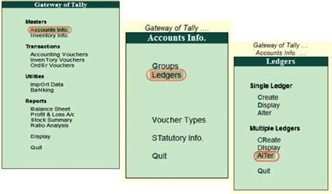 How To Create Ledgers In Tally Multiple Ledgers