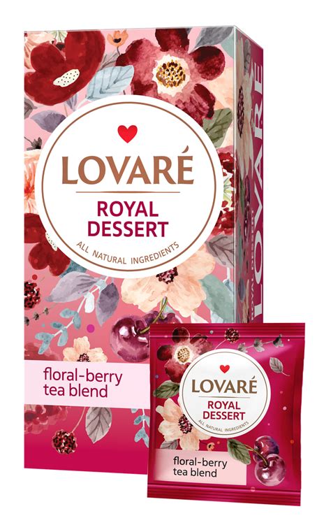 Купить Чай Lovare Королевский десерт (Royal dessert) 24*2г, цена 59 ...