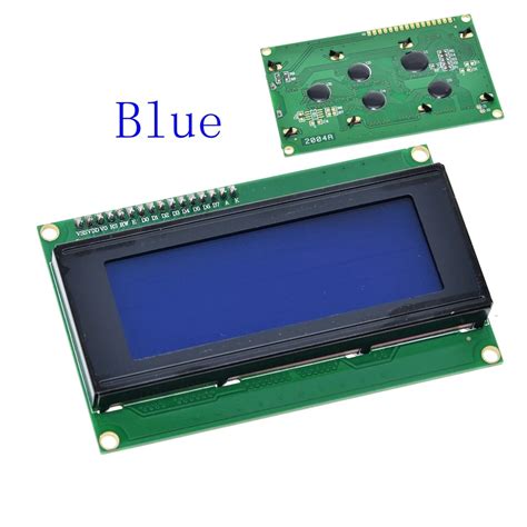 LCD I C X A Blue Green Screen HD Character LCD W IIC I C Serial Interface