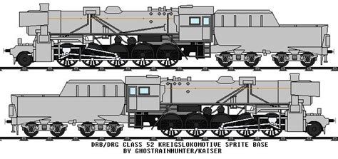 Drb Drg Class 52 Kreigslok Sprite Base By Ghosttrainhunter On Deviantart