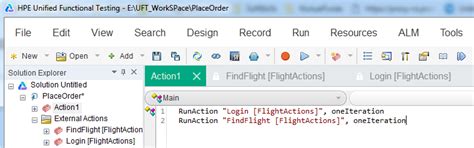 Actions In Uft One With Examples Myskillpoint
