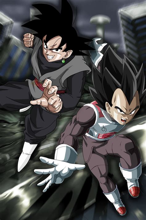 Dark Saiyans Of The Future Vegeta And Goku Black Db Dokfanbattle Wiki Fandom
