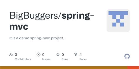 Github Bigbuggersspring Mvc It Is A Demo Spring Mvc Project