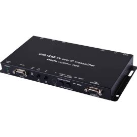 UHD HDMI VGA Over IP Transmitter With KVM Extension