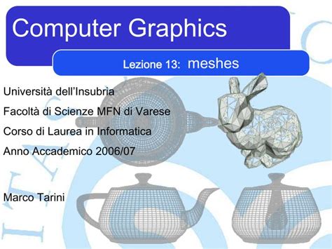 PPT Computer Graphics PowerPoint Presentation Free Download ID 4369514