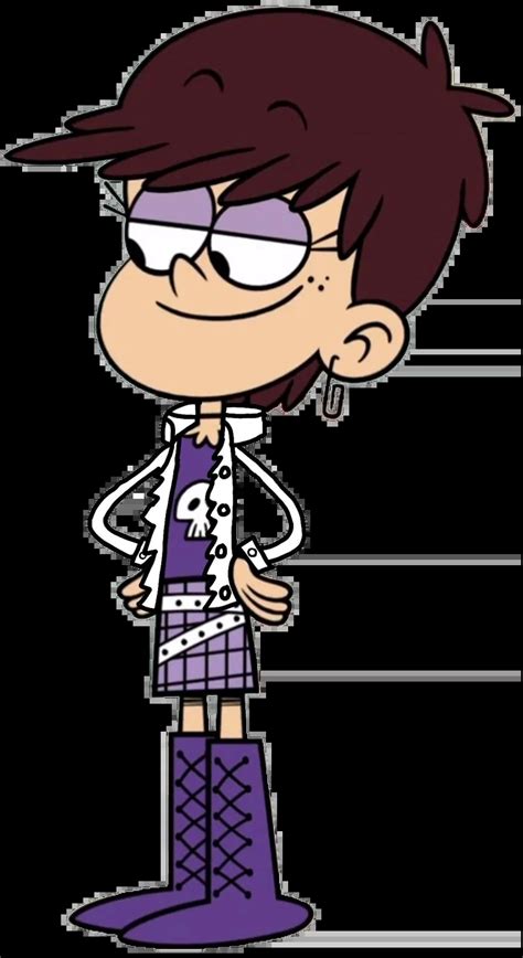 Luna Loud Wearing A Ripped White Buttoned Shirt Fandom
