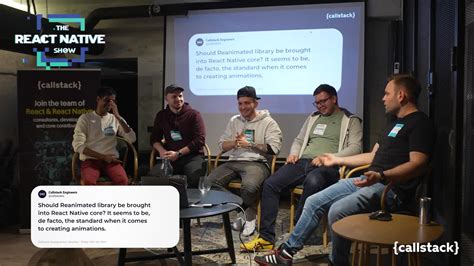 Callstack On Linkedin Reanimated Reactnative Thereactnativeshow