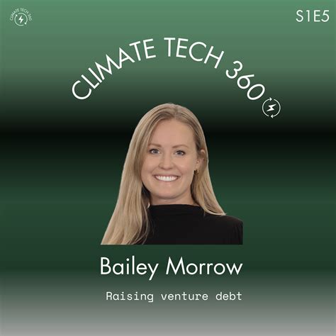 Interview Bailey Morrow — Climate Tech 360