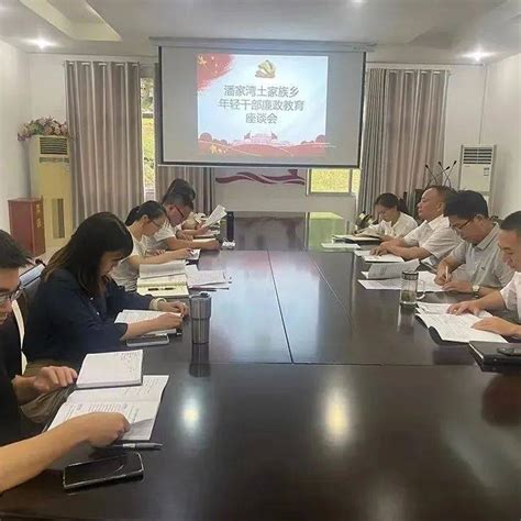 【清廉潘湾】潘家湾土家族乡年轻干部廉教育座谈会工作党课汪志伟