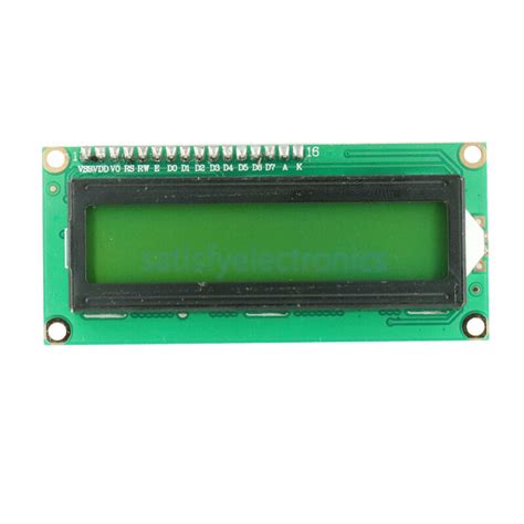 1pcs Lcd1602i2c Lcd 1602 Module Yellow Screen Iici2c Lcd1602 Adapter