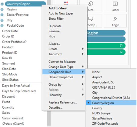 Format Geographic Fields In Tableau Tableau