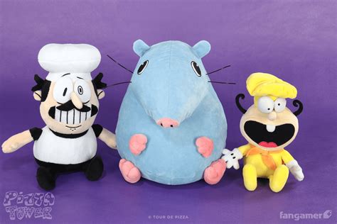 Pizza Tower Stupid Rat Plush Fangamer