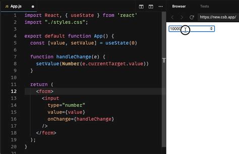 Input Typenumber のステートを安易に Number 型にしない Fsubal
