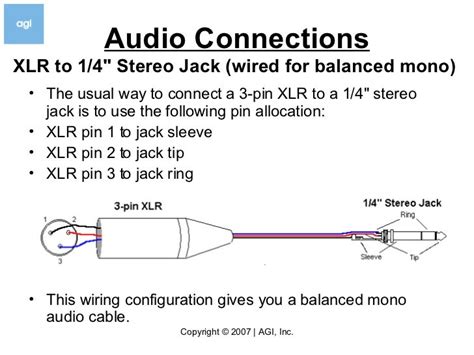 Wiring An Xlr Connector