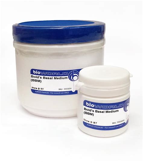 Bolds Basal Medium Bbm Microbiological Media Bioworld