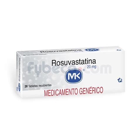 Rosuvastatina Mk 10 Mg Tab C 28 Suelta Fybeca