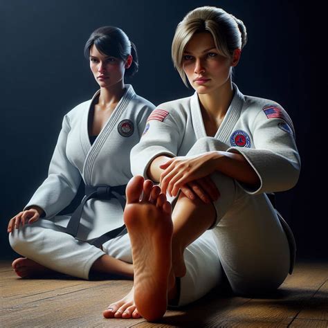 Jill Valentine Karateka Showing Feet By Kicksoles On Deviantart