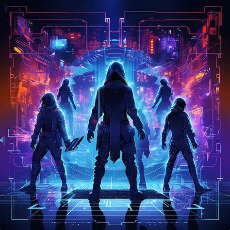 Premium Photo Cyber Pop Up Ui Hacking Themed Game Console Stealth Decorate Design Art Graphic