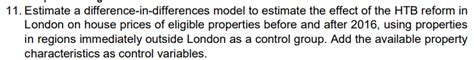 Difference In Difference Regression R Stata