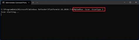 How To Use Microsoft Defender Antivirus With Command Prompt On Windows Windows Central