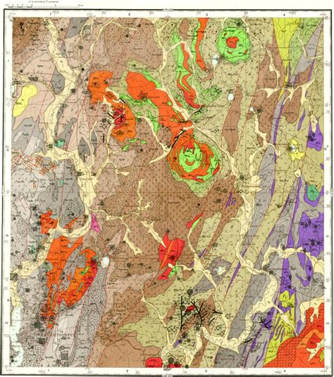 N 40 Xxiv Геологическая карта СССР Геологическая карта и карта полезных ископаемых