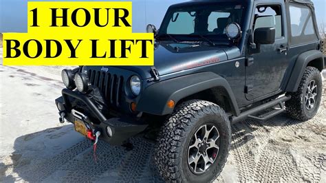 Simple Body Lift Kit Installation Jeep Wrangler Jk Jku 2007 2018