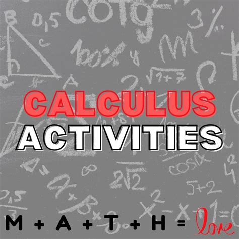 Fun And Engaging Calculus Activities
