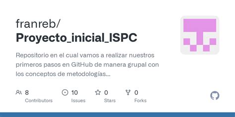 GitHub Franreb Proyecto Inicial ISPC Repositorio En El Cual Vamos A Realizar Nuestros