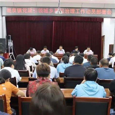 潮泉镇召开党建引领基层治理工作推进会全镇会议发展