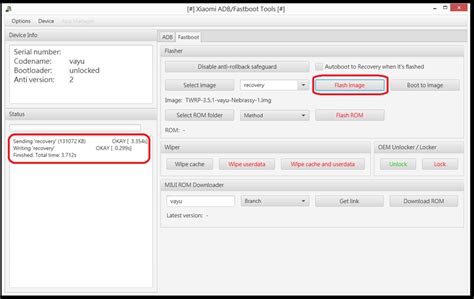 How To Install Twrp Recovery Via Xiaomi Adb Fastboot Tools Droidwin