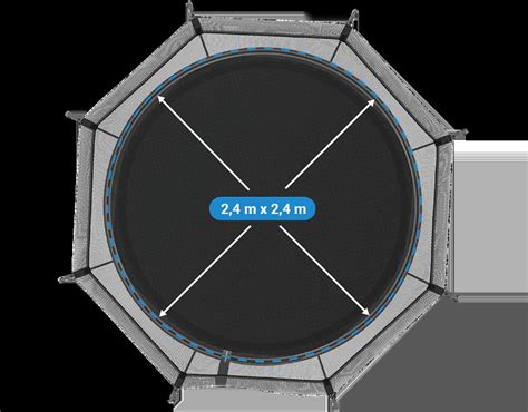 Kicsi Kerek Biztonságos Trambulin Springfree Compact Round