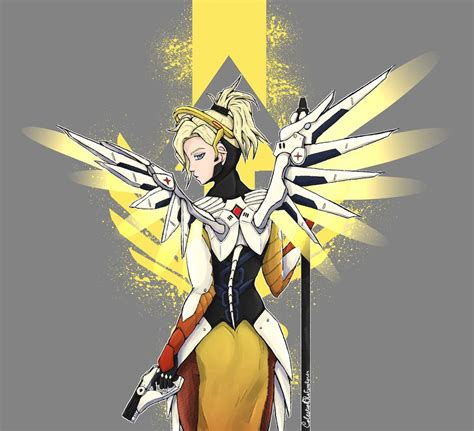 Overwatch Mercy Fanart 4k