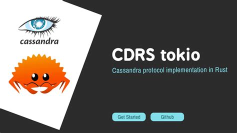 Cdrs Tokio A Powerful Tool For Building Cassandra Applications Rust
