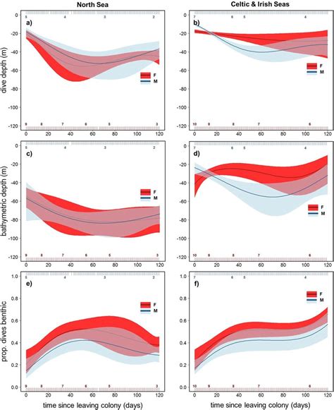 Sex And Region Differences In Ontogeny Of Dive Depth Model Fitted Download Scientific Diagram