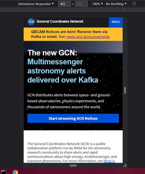 Update Hero · Issue 372 · Nasa Gcn · Github